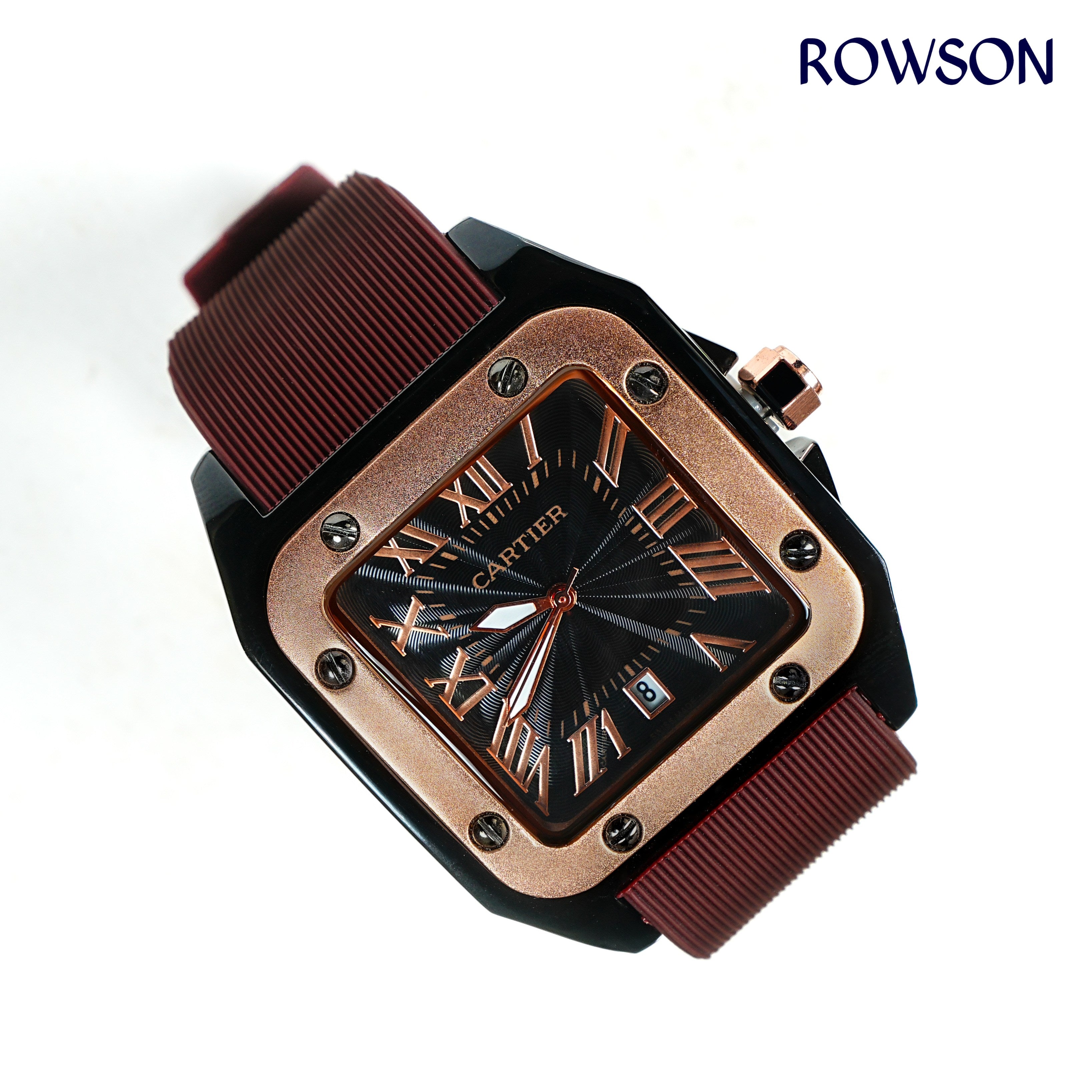 SquareForce Quartz Men’s Watch by Rowson | Square Dial Watch